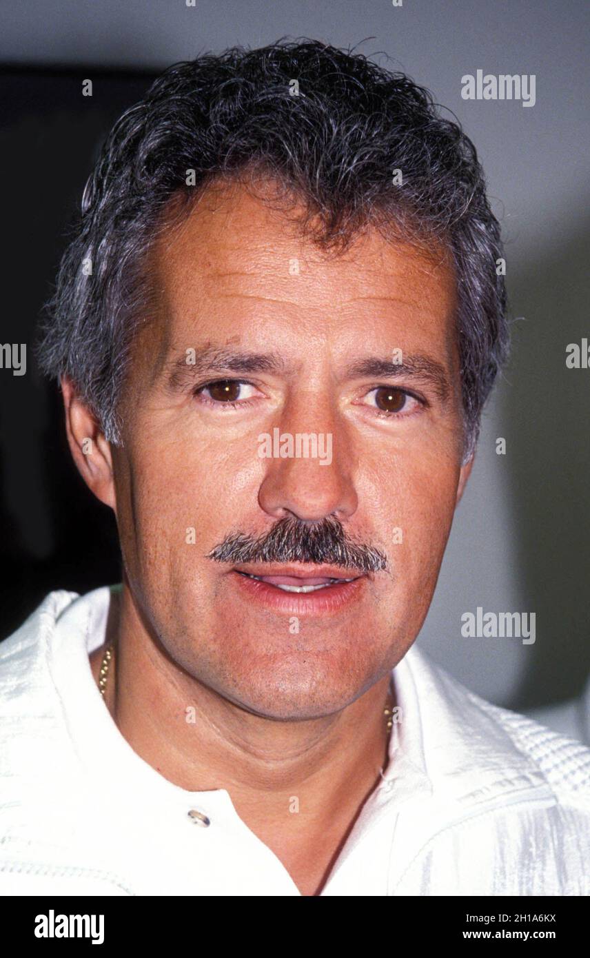 Alex Trebek 1989 Photo by Adam Scull/PHOTOlink Stock Photo - Alamy