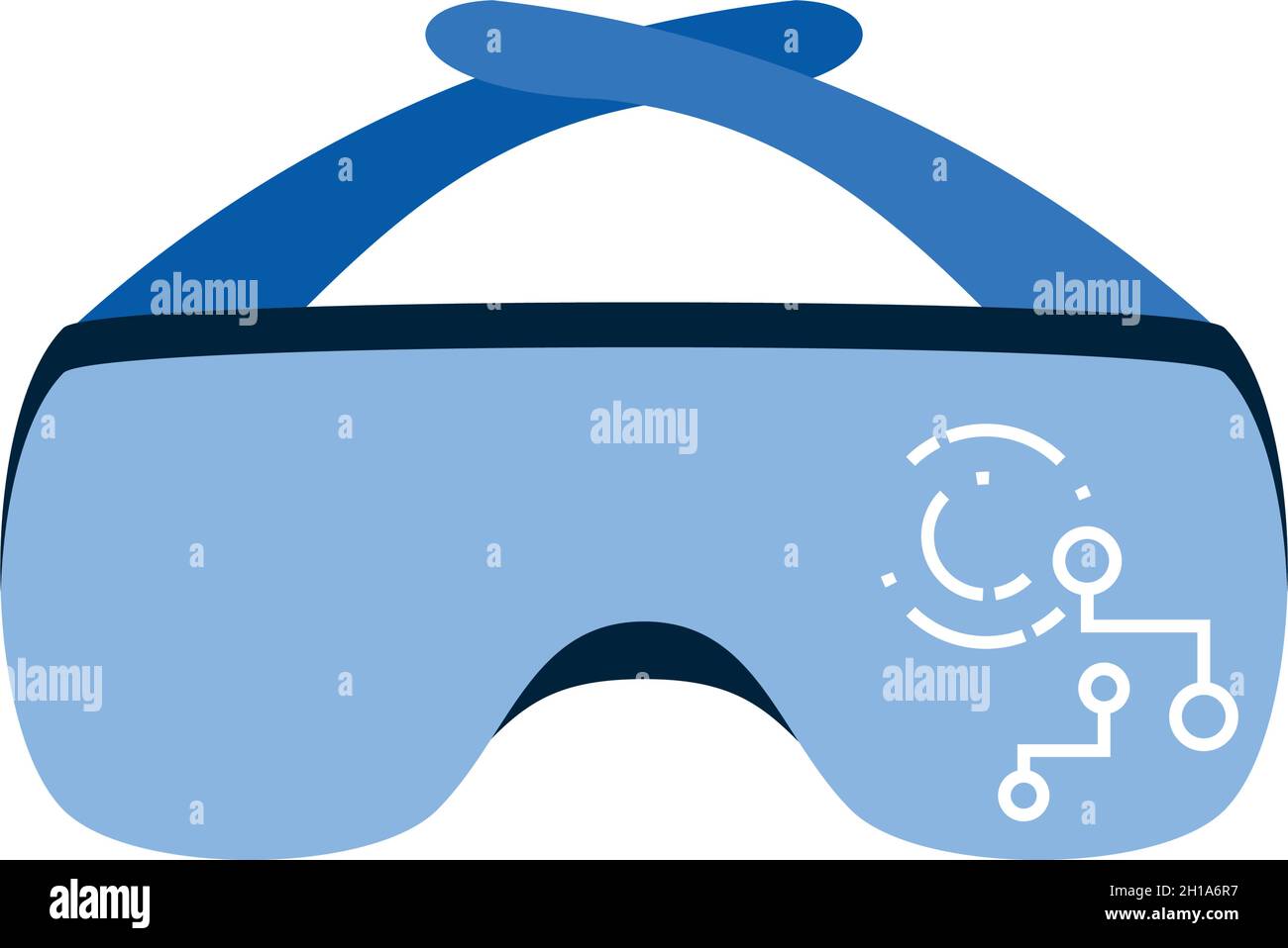 goggles smart wearable technology Stock Vector Image & Art - Alamy