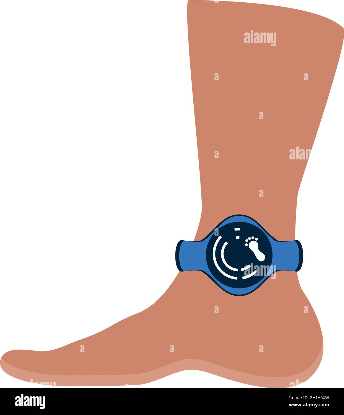 Smart pedometer Stock Vector Images - Alamy