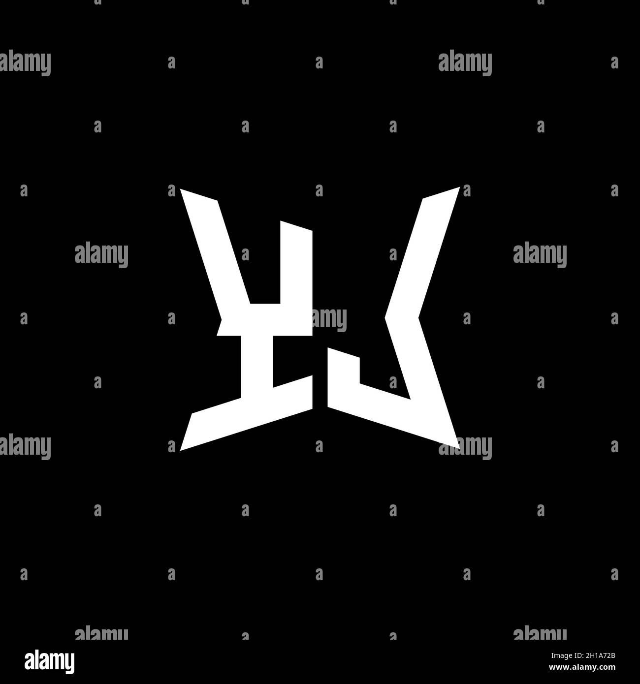 YL Monogram logo letter with Cakra geometric shape style design ...