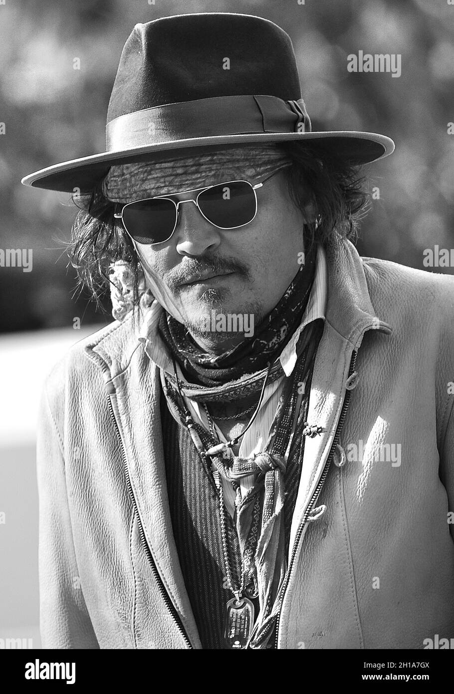 Rome, Italy. 17th Oct, 2021. Johnny Depp attends the red carpet of the ...