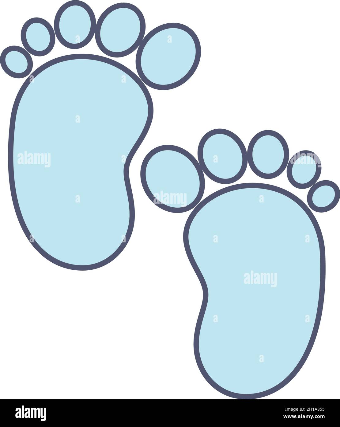 Baby Footprint Outline