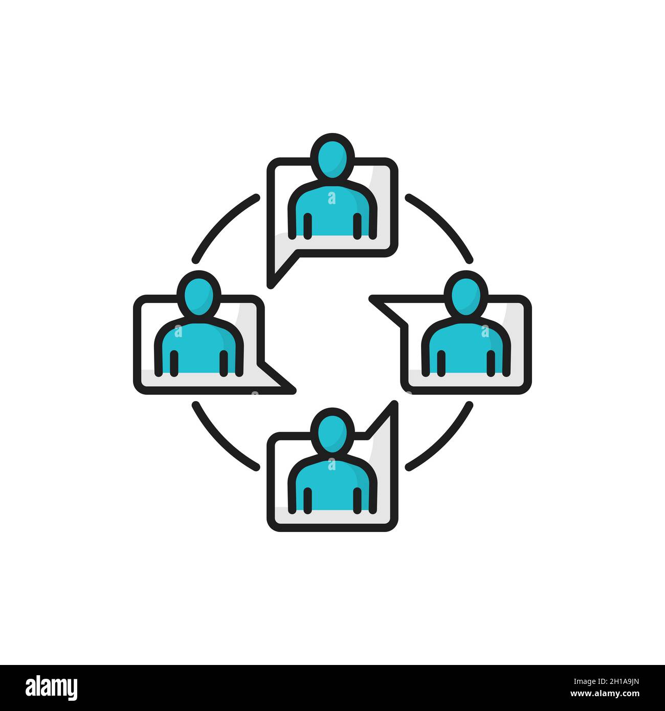 Student teacher meeting formal Stock Vector Images - Alamy