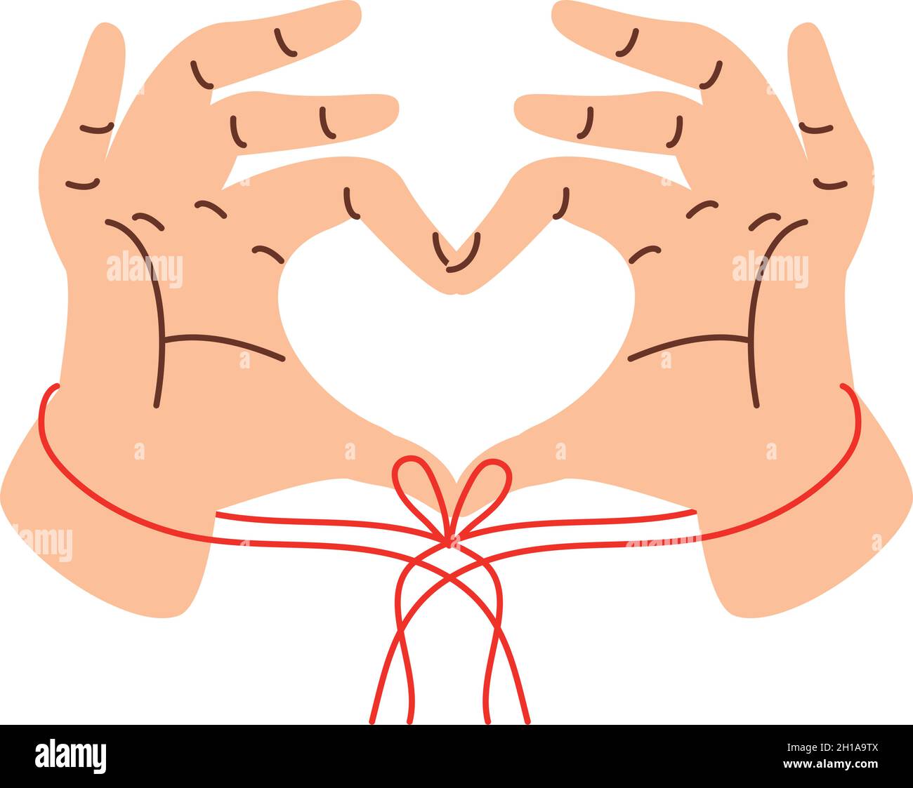 hands showing heart shape Stock Vector Image & Art - Alamy hands showing heart shape Stock Vector Image & Art - Alamy