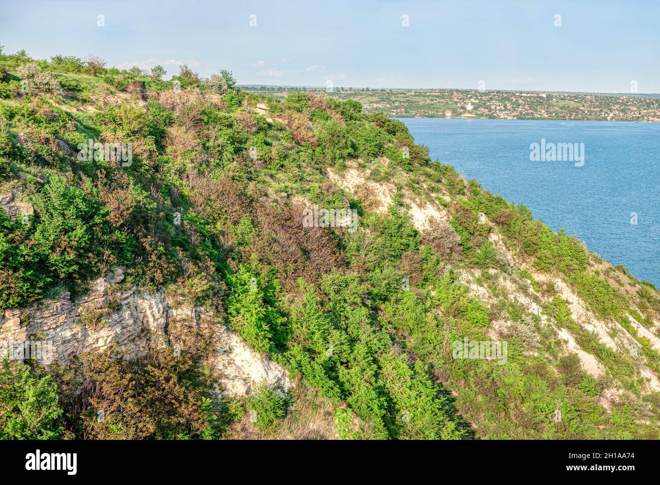 Beautiful rocky shore overgrown forest hi-res stock photography and ...