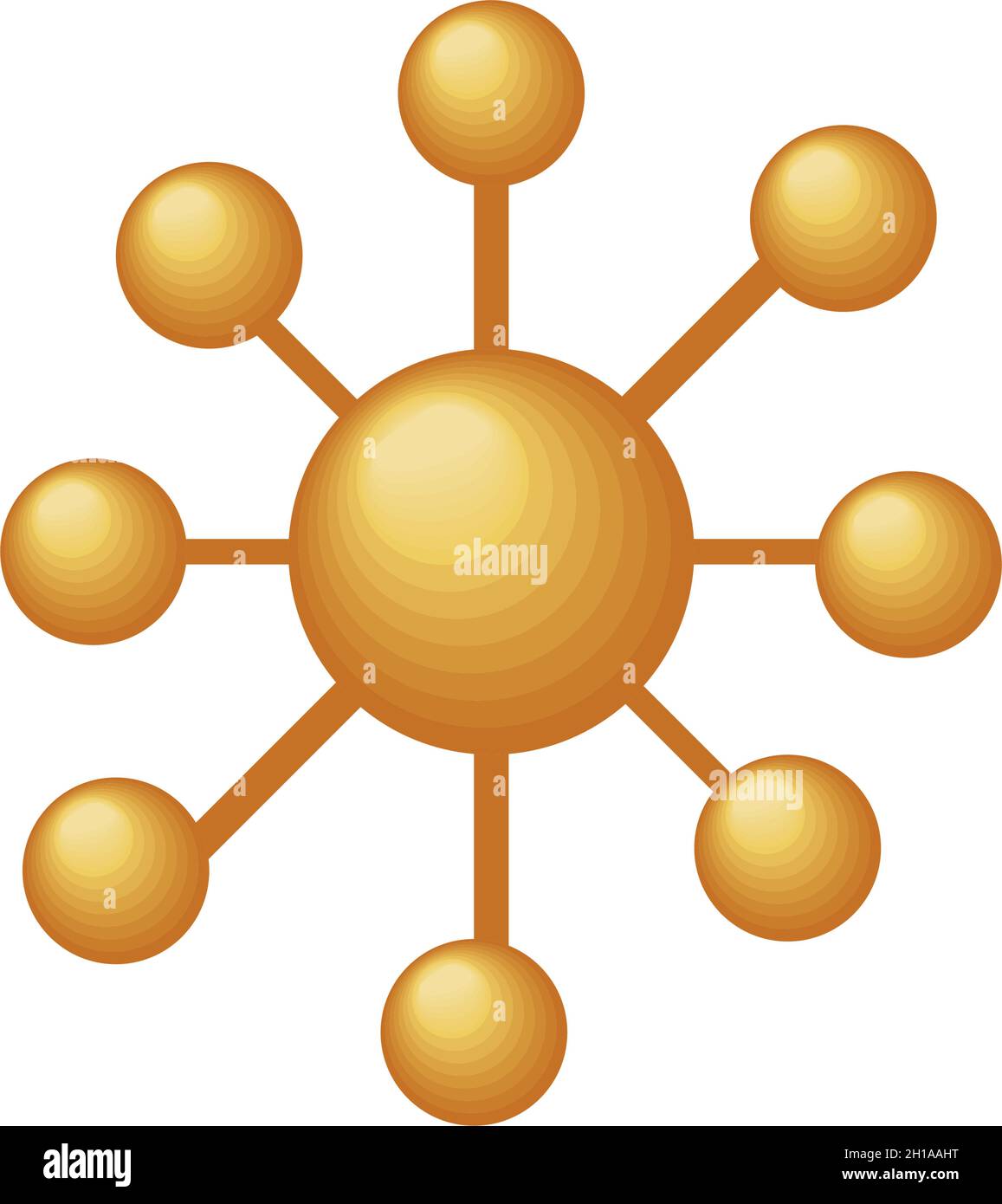 science molecule atom icon Stock Vector Image & Art - Alamy