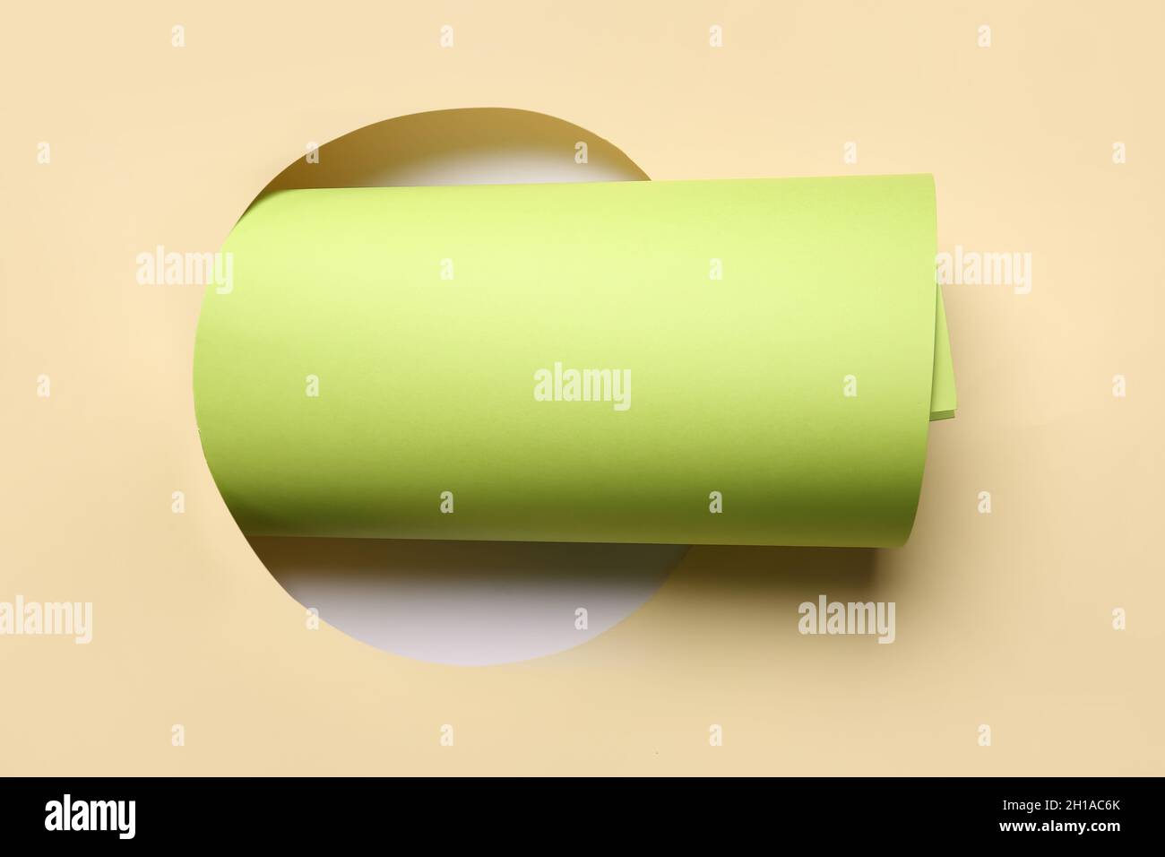 Composition rolled paper sheet hi-res stock photography and images - Alamy