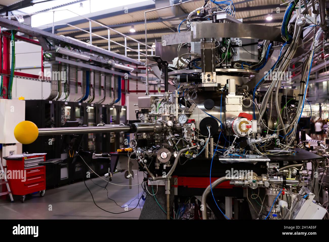 Interior of scientific research laboratory Stock Photo - Alamy