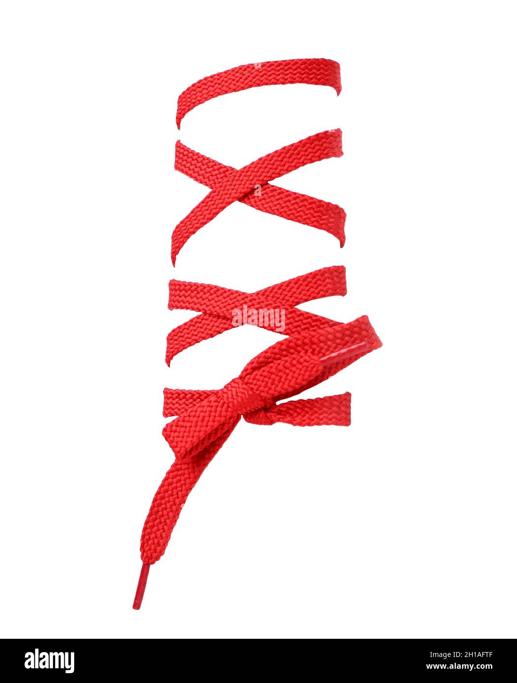 Stylish long shoe lace Cut Out Stock Images & Pictures - Alamy