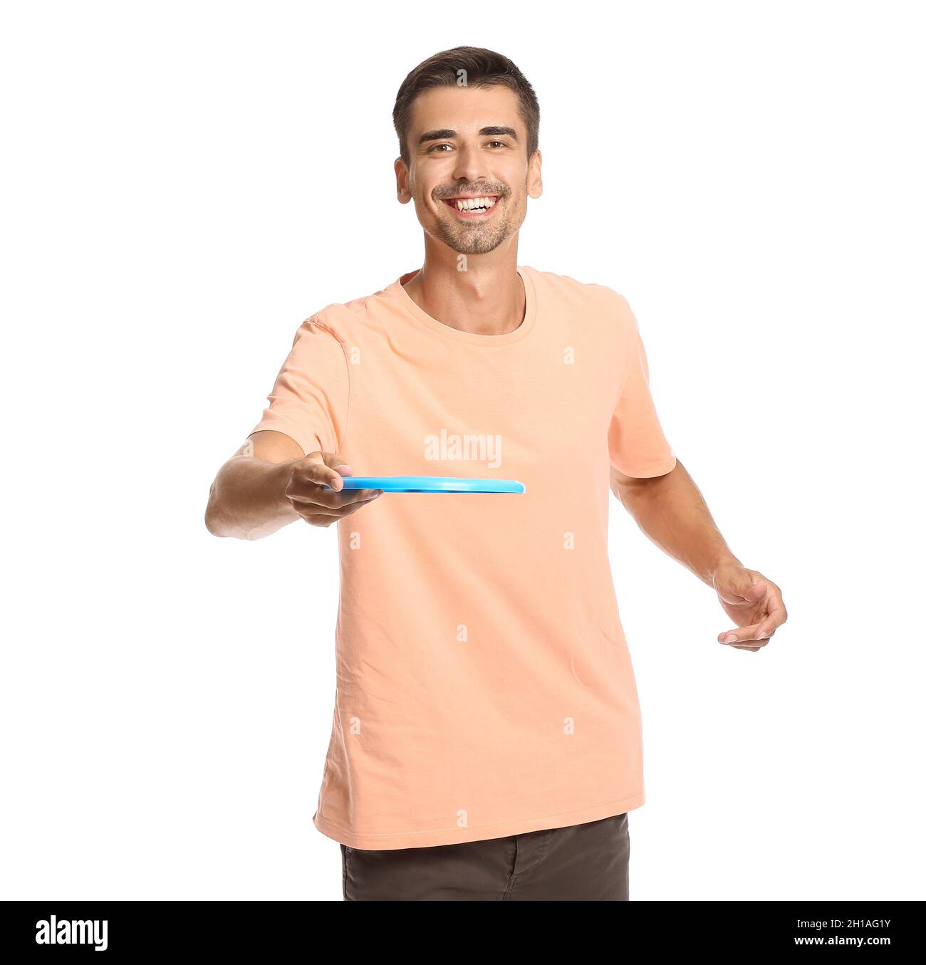 Ultimate frisbee throwing hi-res stock photography and images - Alamy