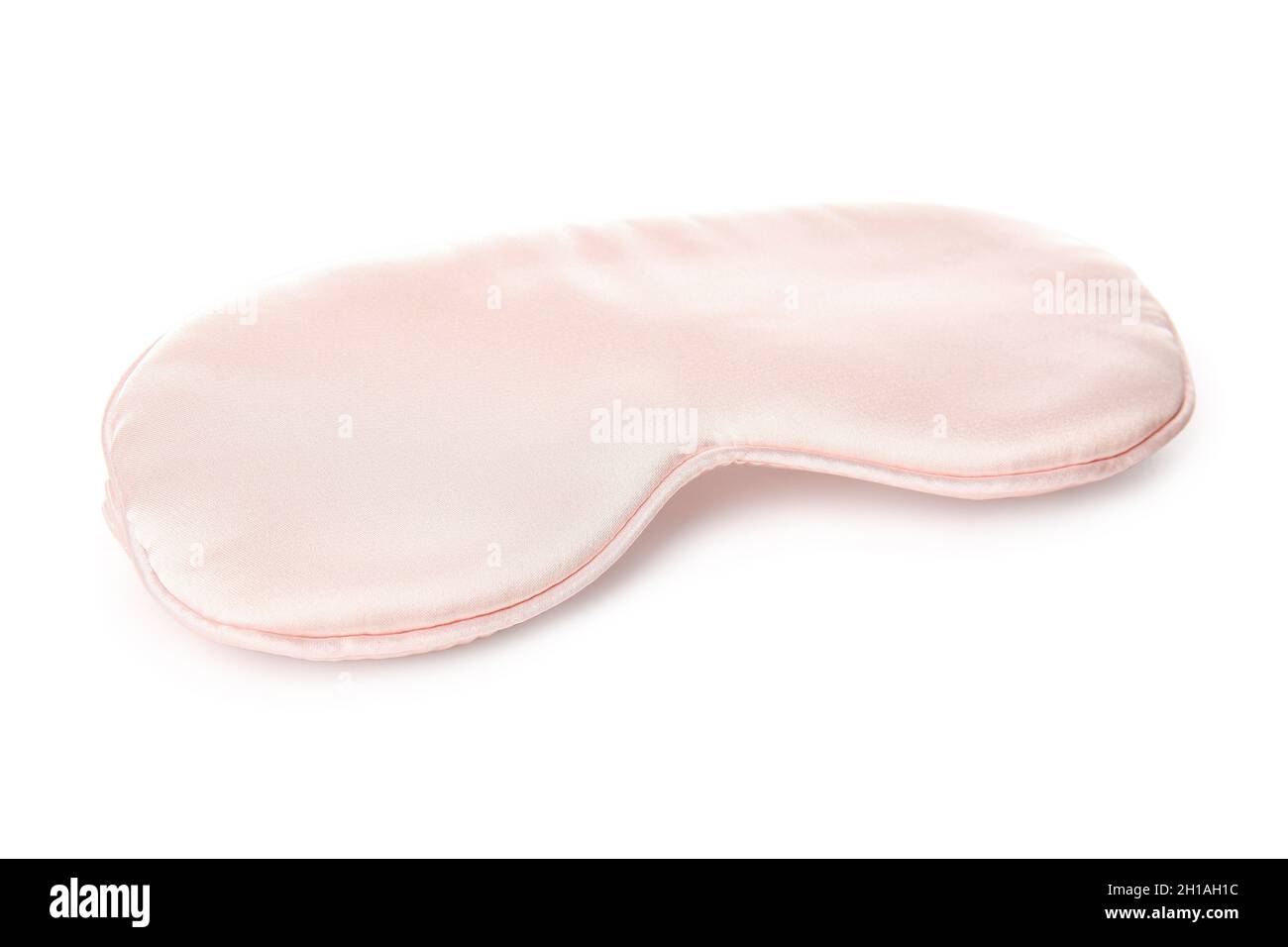 Stylish sleep mask on white background Stock Photo - Alamy