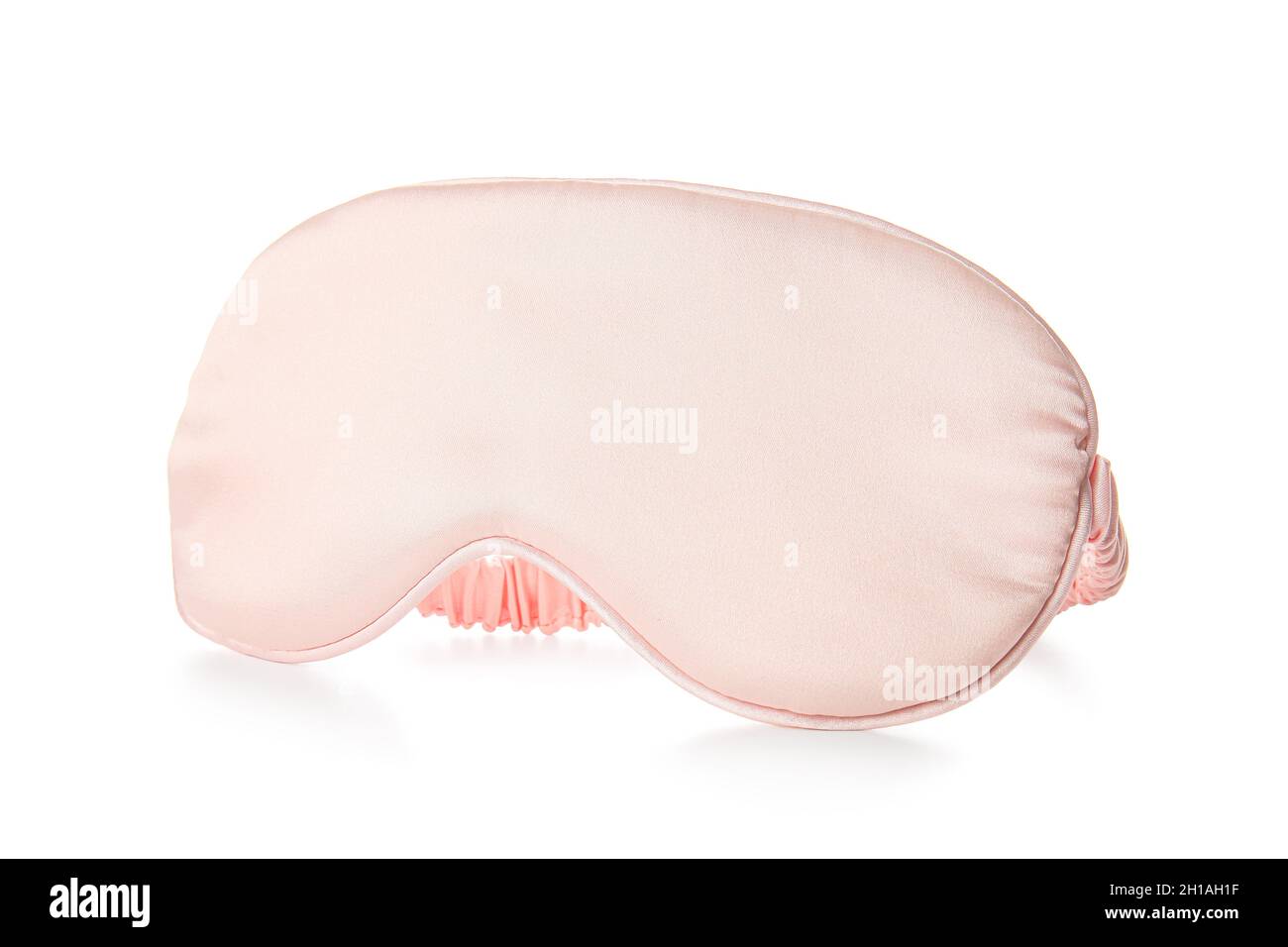 Stylish sleep mask on white background Stock Photo - Alamy