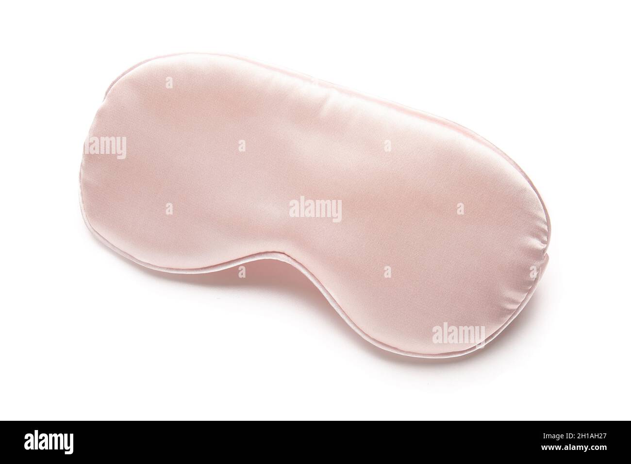 Stylish sleep mask on white background Stock Photo - Alamy