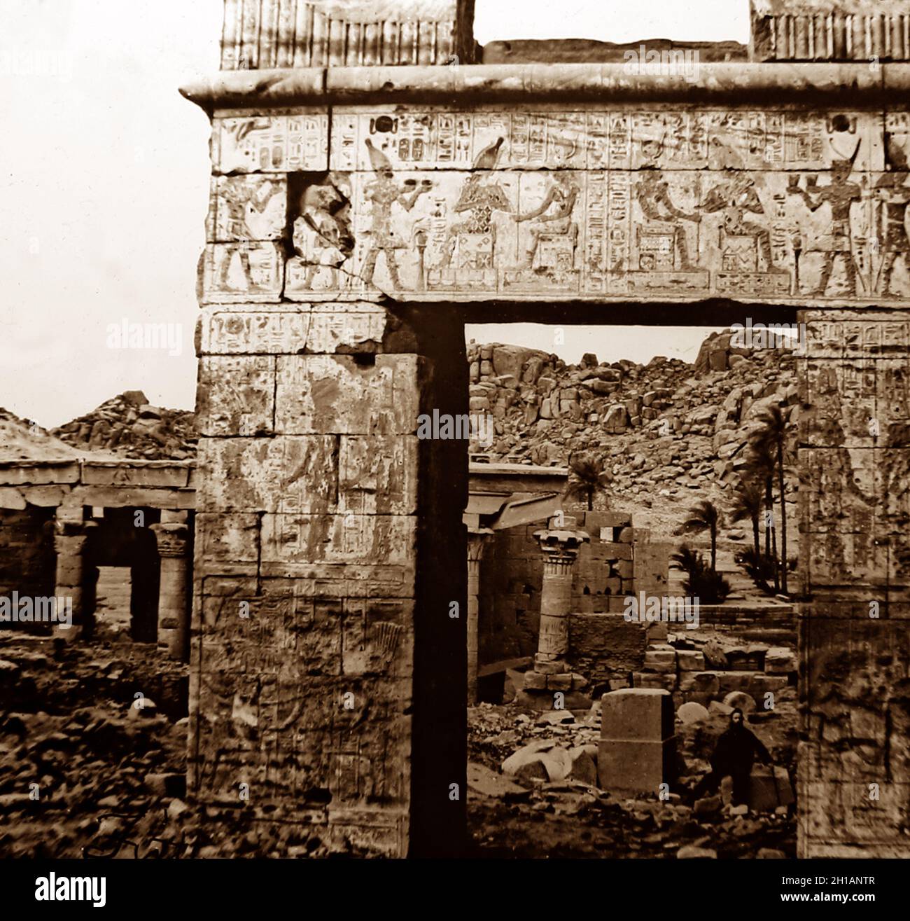 Ancient Egypt, 1850s by Francis Frith Stock Photo - Alamy