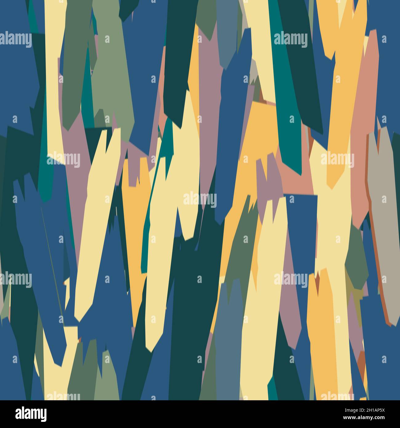 Seamless funky expressive and energetic paper cut out collage surface ...