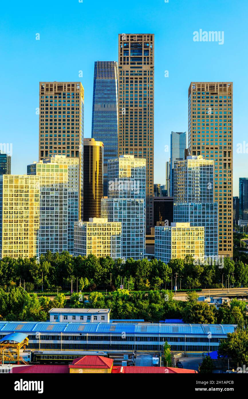 Beijing city skyline hi-res stock photography and images - Alamy