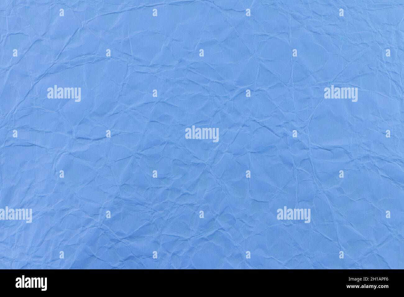 Blue wrinkled paper use for background Stock Photo - Alamy