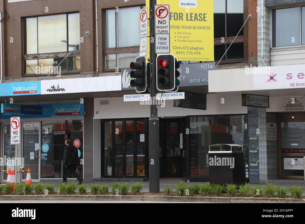 Great North Road, Five Dock Stock Photo - Alamy