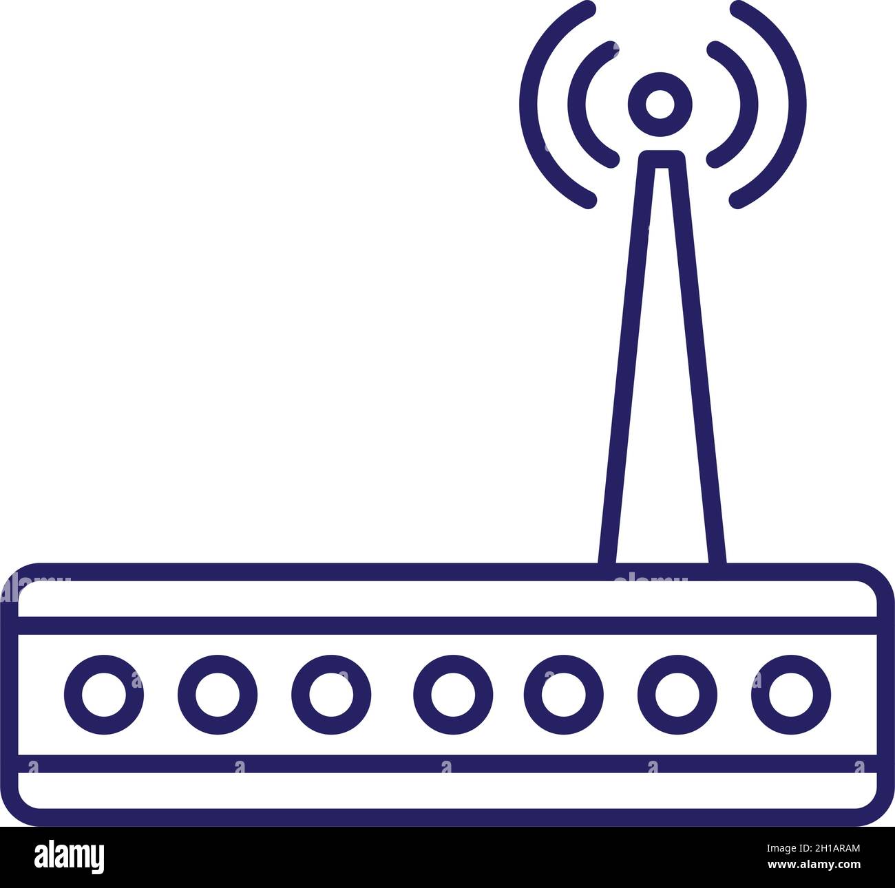 router wifi signal Stock Vector Image & Art - Alamy