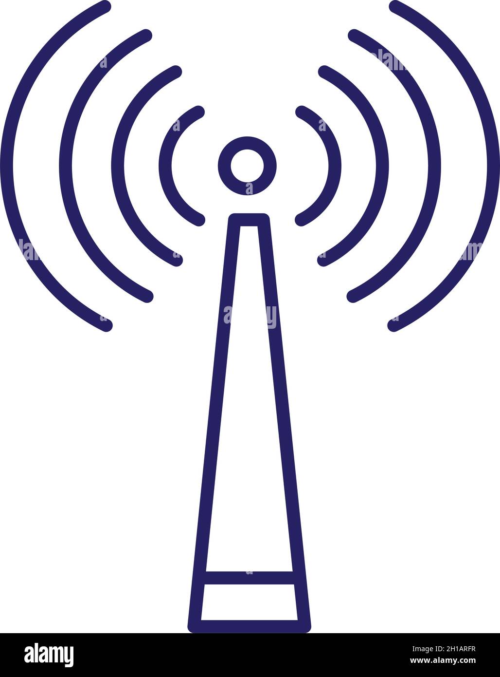 Antena radio Stock Vector Images - Alamy