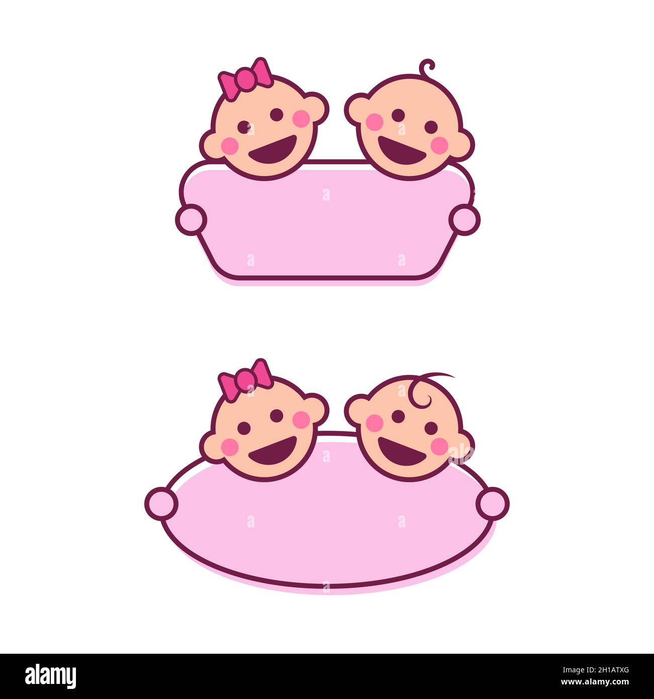 Boy kid mother design Cut Out Stock Images & Pictures - Alamy