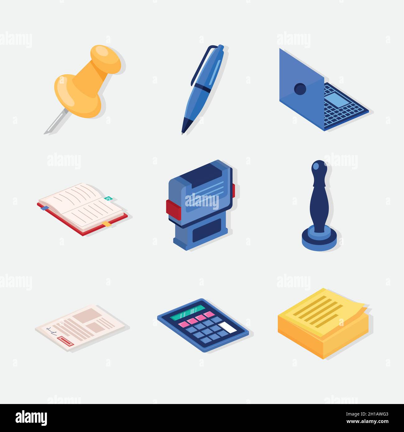 nine notary services icons Stock Vector Image & Art - Alamy