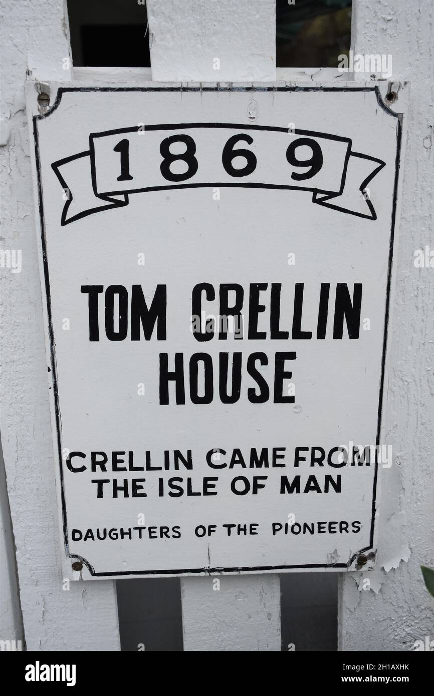 The Tom Crellin House in Oysterville on the Long Beach peninsula ...