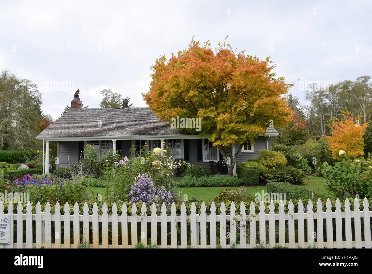 The Captain Munson House, dating from 1863, is the oldest surviving ...