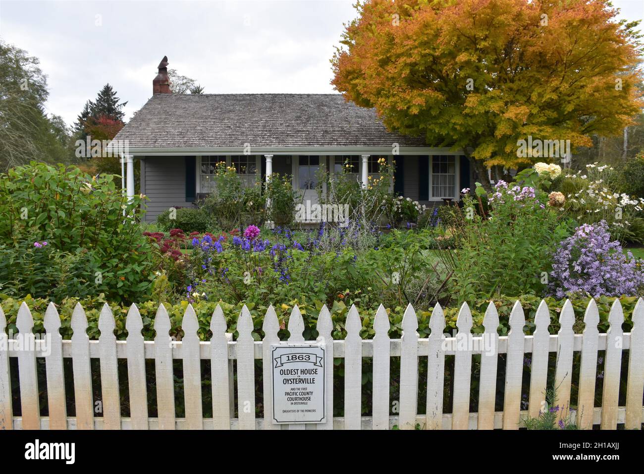 The Captain Munson House, dating from 1863, is the oldest surviving ...
