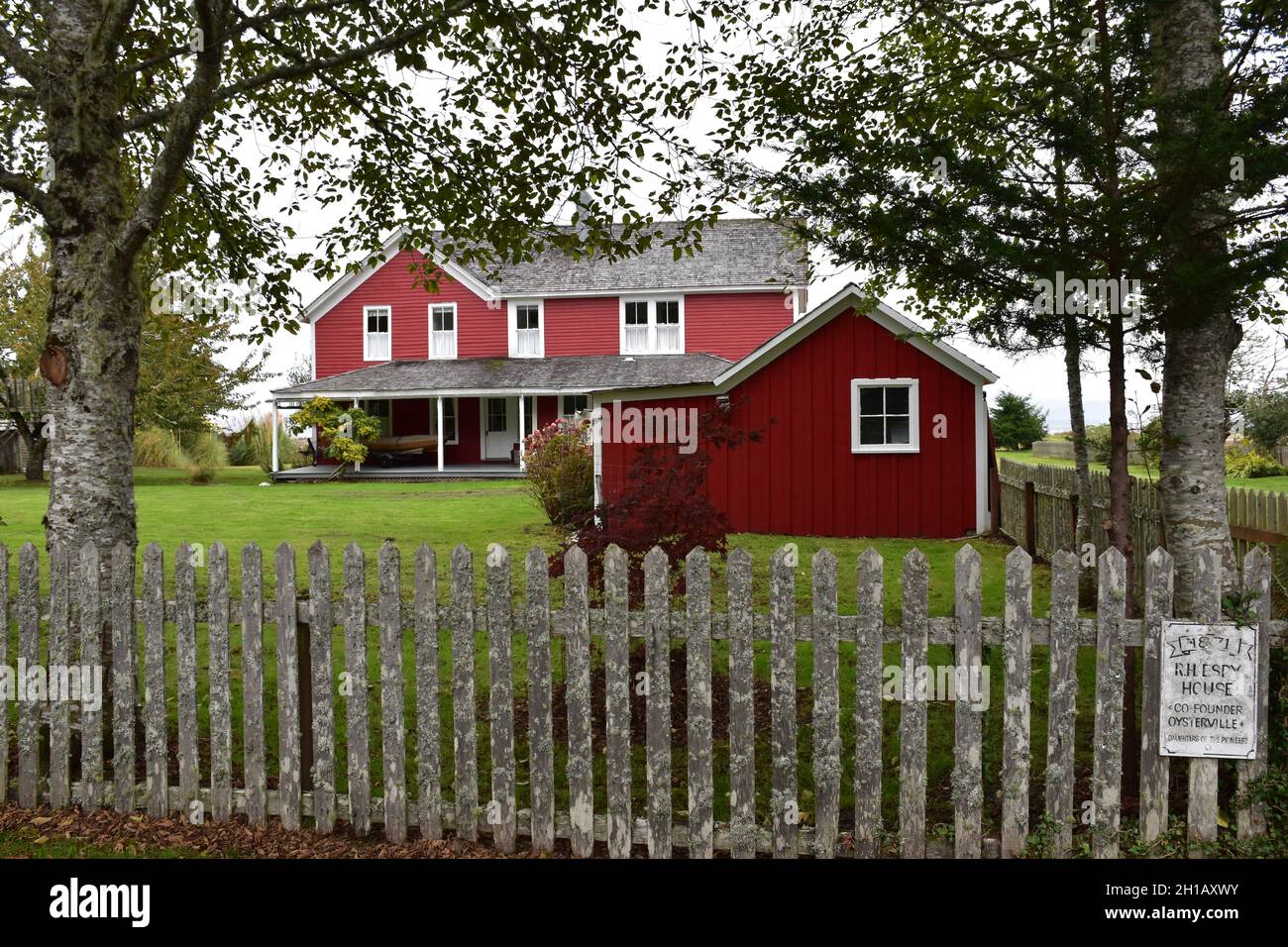 The R.H. Espy house in Oysterville National Historic District, Long ...