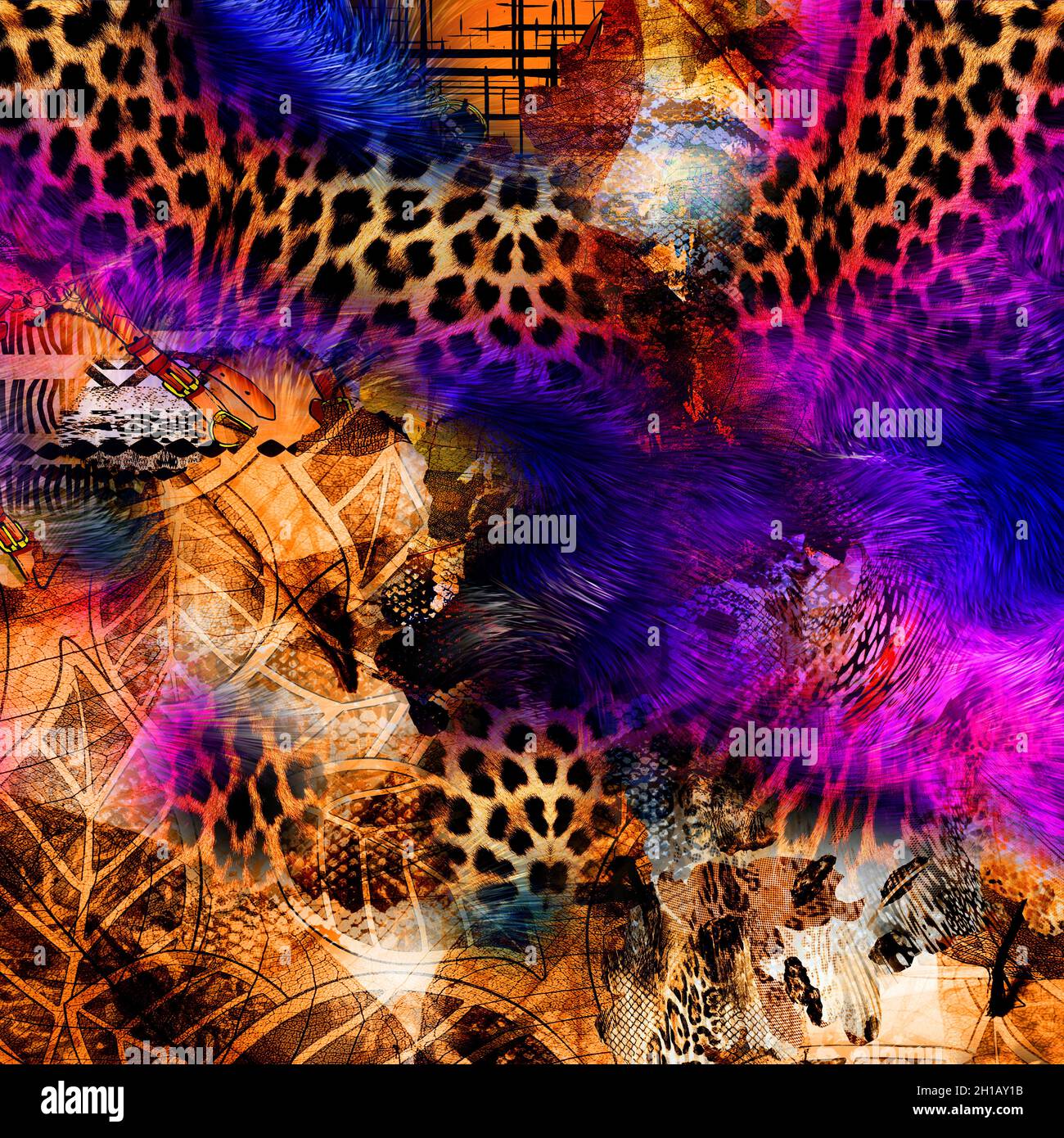 Surface Pattern Studies and Collage Fashion Patterns, textile prints ...