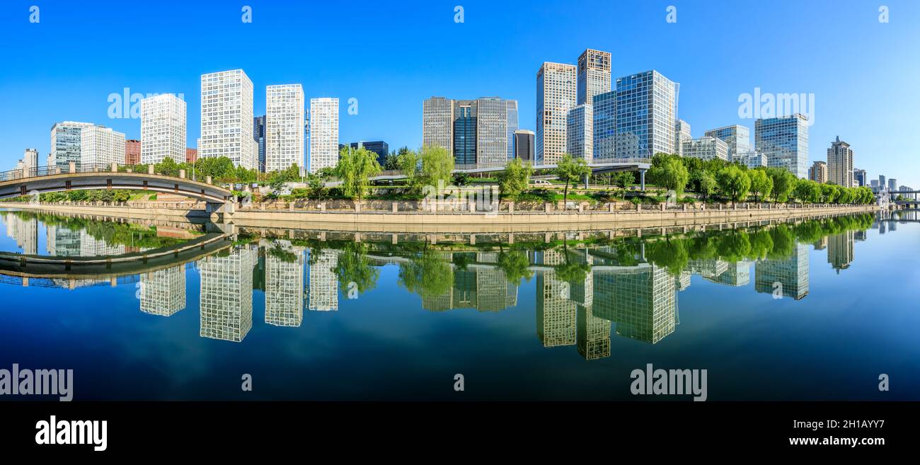 Modern city skyline and buildings in Beijing,China Stock Photo - Alamy