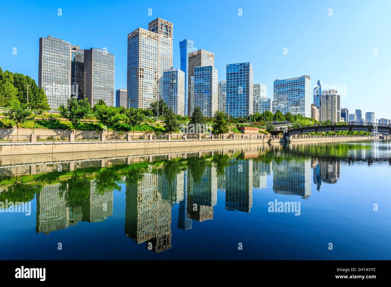 Modern city skyline and buildings in Beijing,China Stock Photo - Alamy