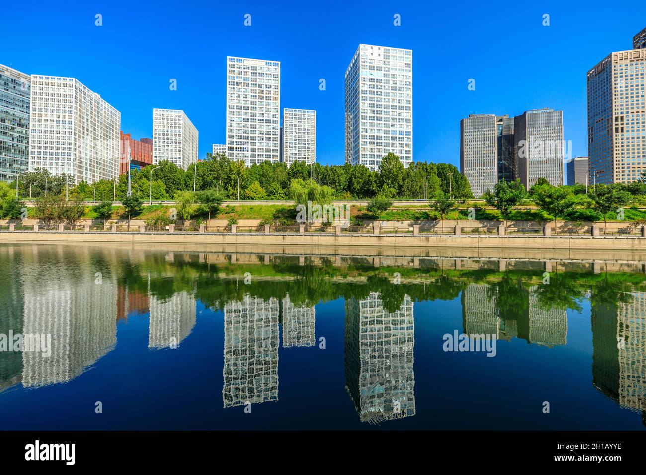 Modern city skyline and buildings in Beijing,China Stock Photo - Alamy