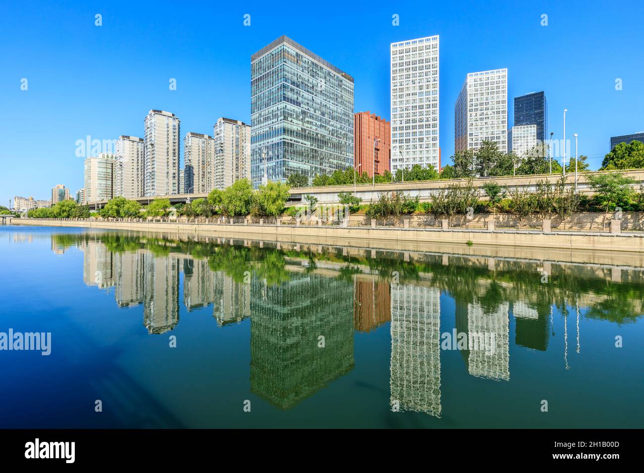 Modern city skyline and buildings in Beijing,China Stock Photo - Alamy