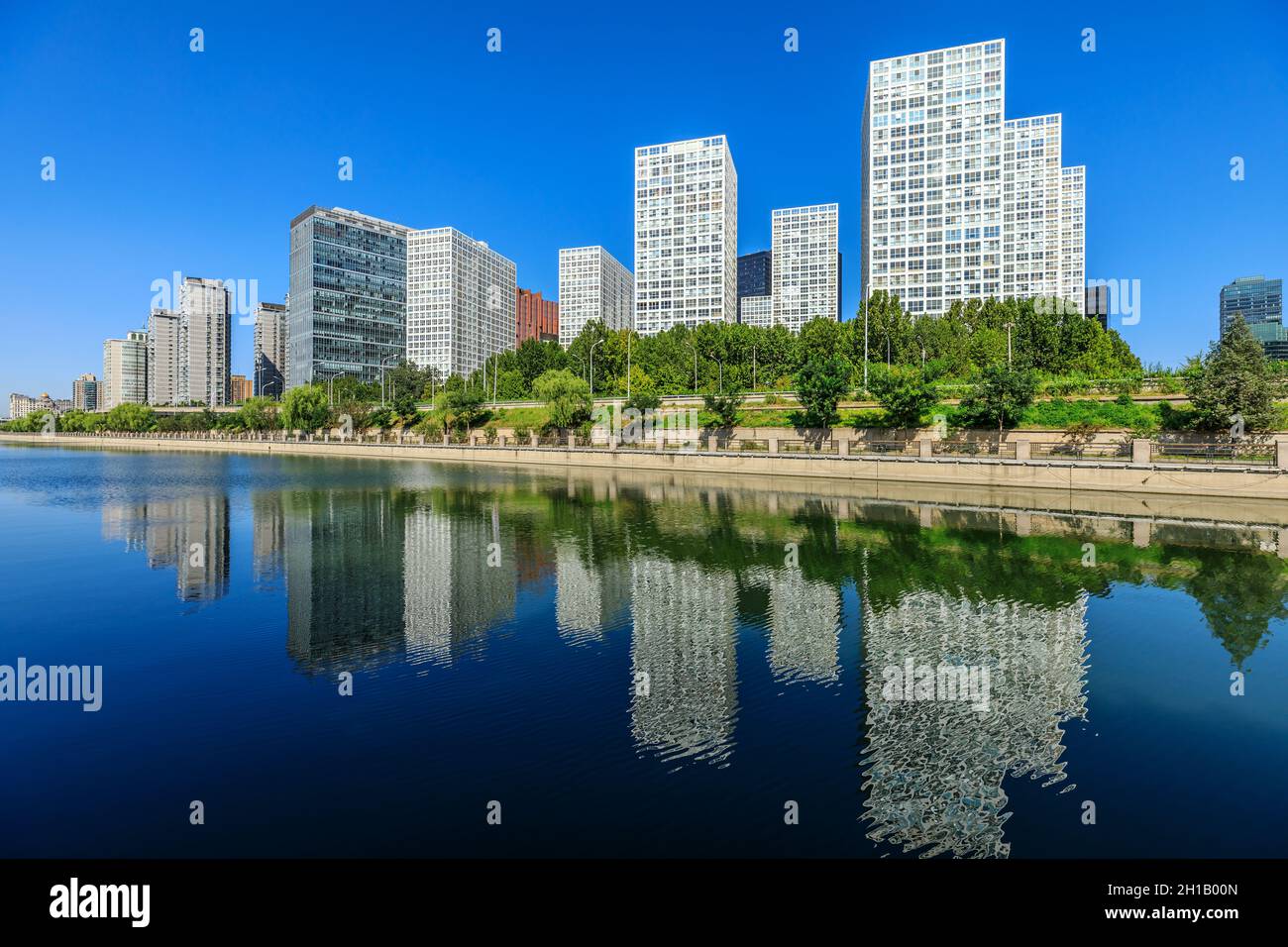 Modern city skyline and buildings in Beijing,China Stock Photo - Alamy