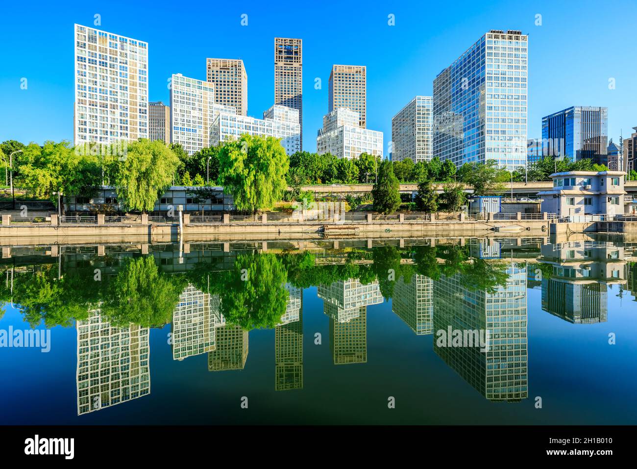 Modern city skyline and buildings in Beijing,China Stock Photo - Alamy