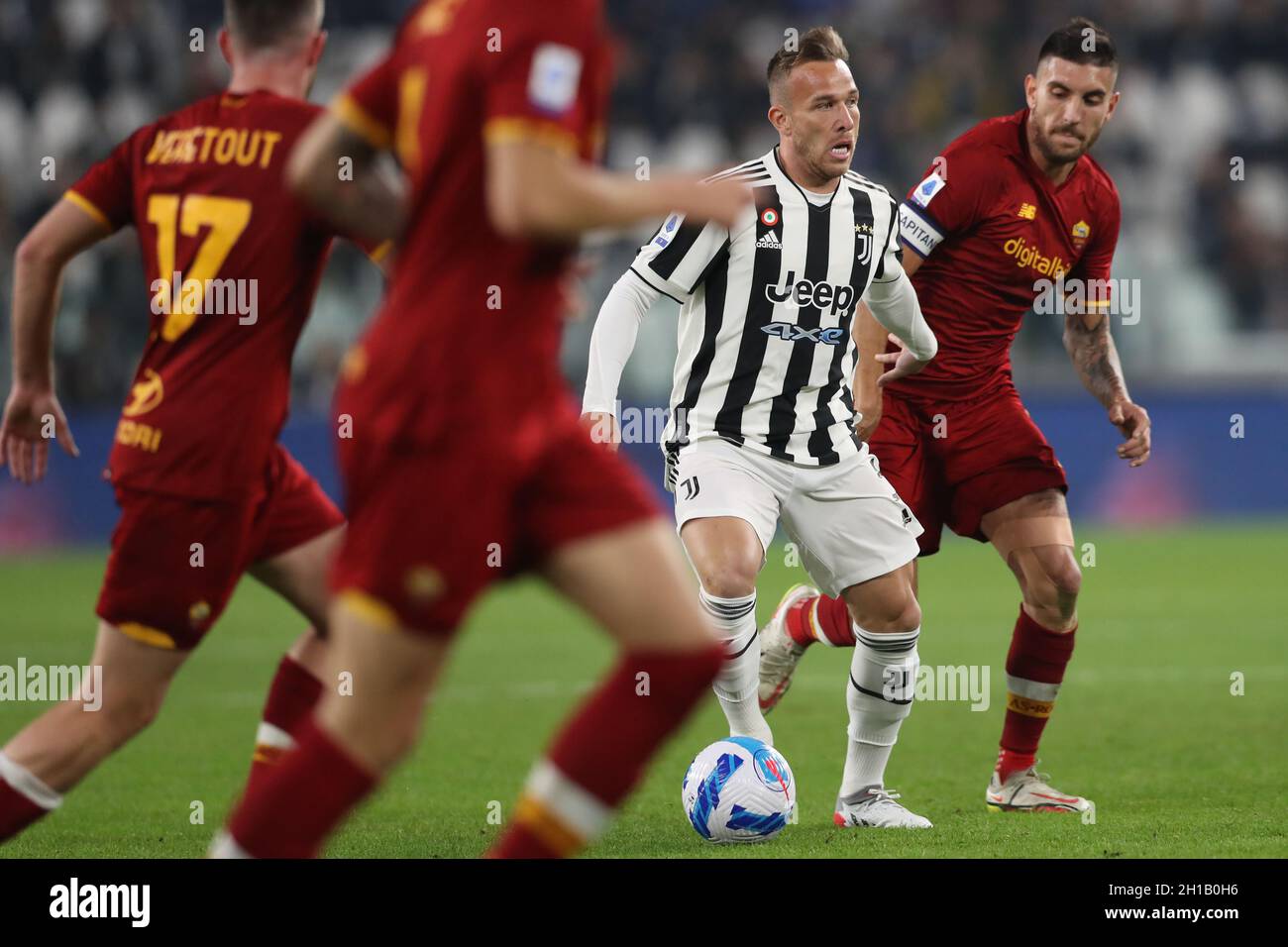 Roma players hi-res stock photography and images - Alamy