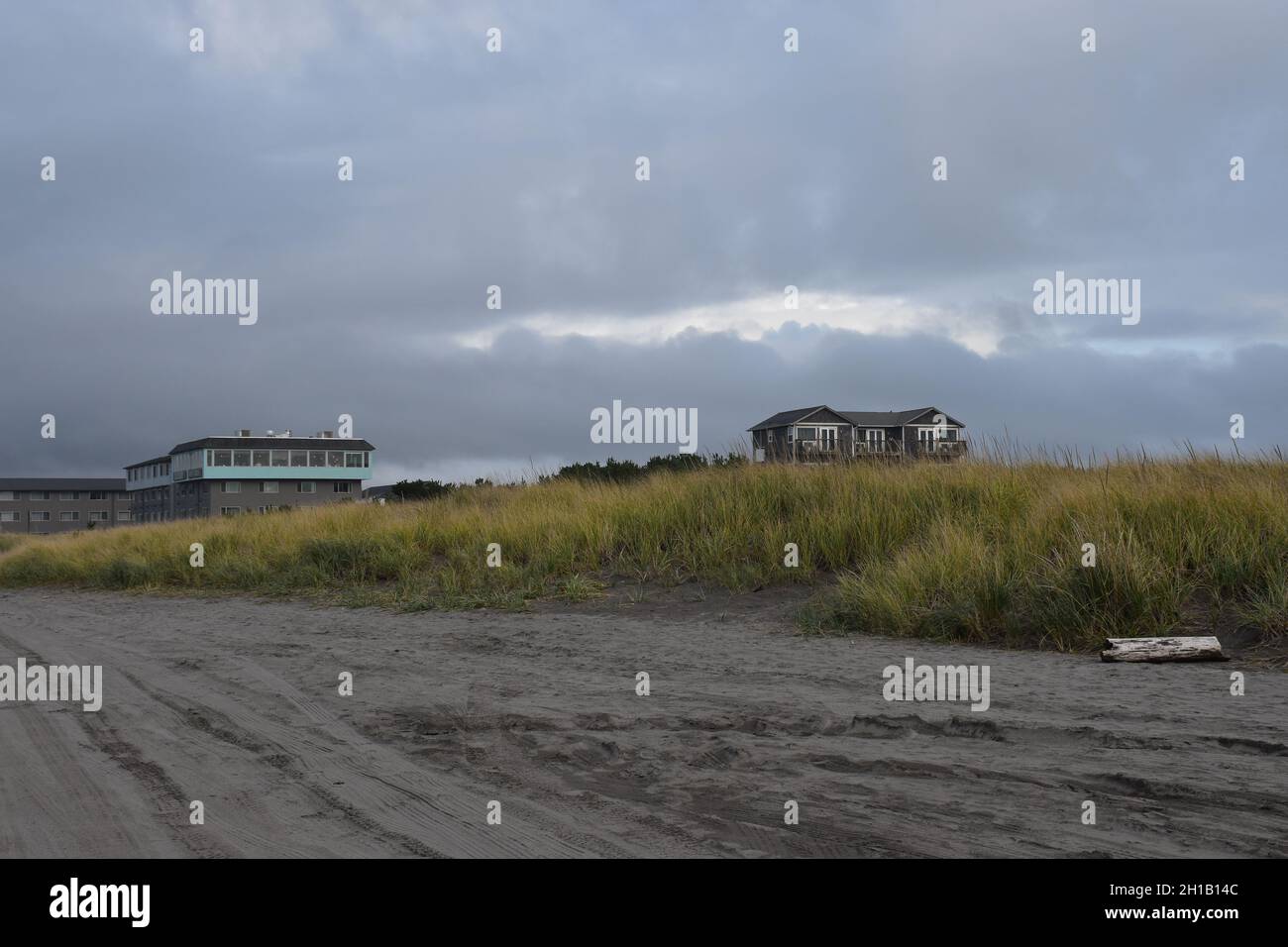 Exterior of the Adrift Hotel and the Inn at Discovery Coast seen from ...