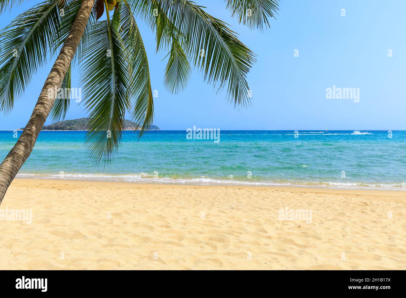 Beautiful natural scenery by the sea Stock Photo - Alamy