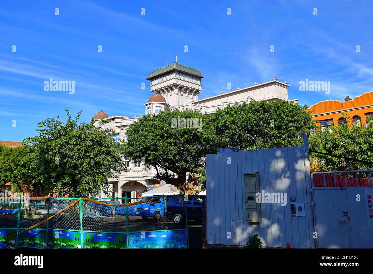 Daxi Old Street, a famous sightseeing old street in Daxi District ...