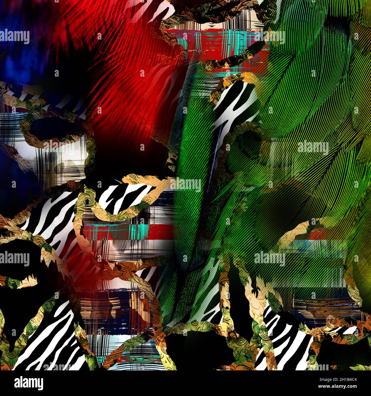 Surface Pattern Studies and Collage Fashion Patterns, textile prints ...