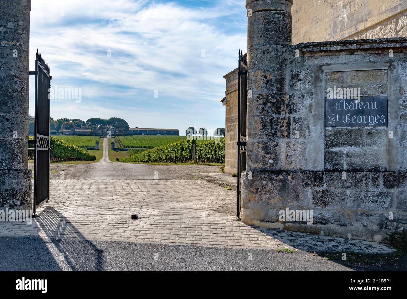 Saint emilion famous bordeaux wine hi-res stock photography and images ...