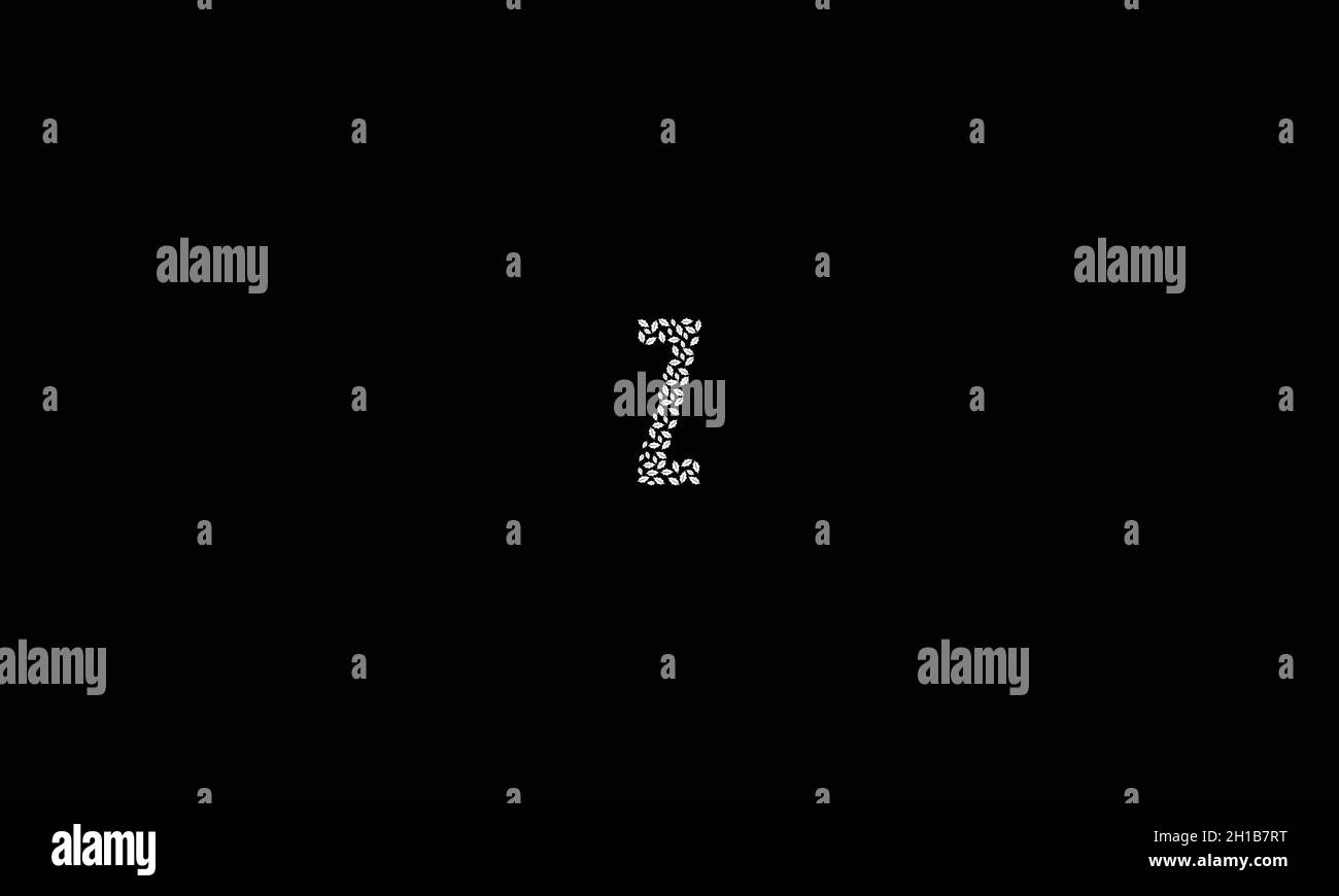 LETTER Z LOGO DESIGN WITH NEGATIVE SPACE EFFECT FOR ILLUSTRATION USE ...