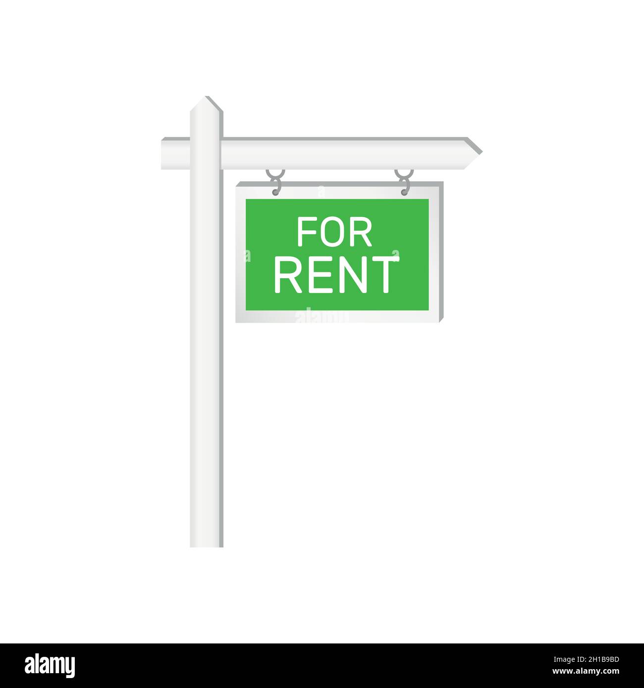 Land for sale sign Stock Vector Images - Alamy