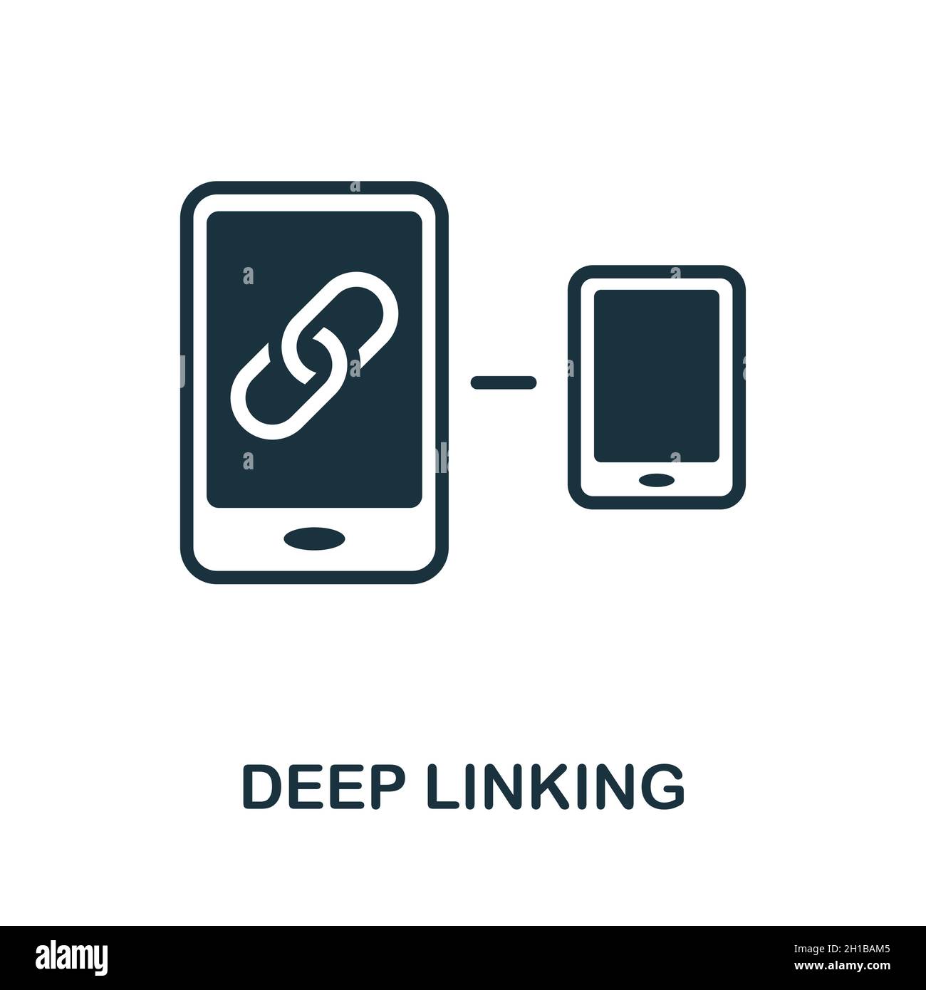 Linking icon hi-res stock photography and images - Alamy