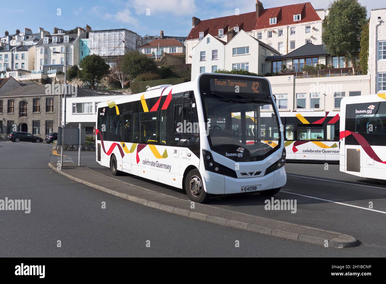 dh Buses service ST PETER PORT GUERNSEY CT plus Bus transport Stock ...