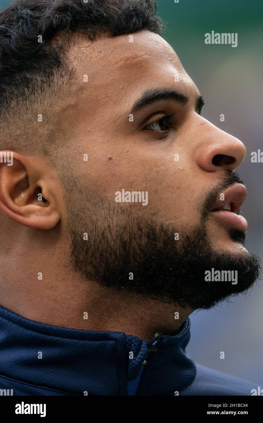 Brondby, Denmark. , . Anis Ben Slimane of Broendby IF seen before the ...
