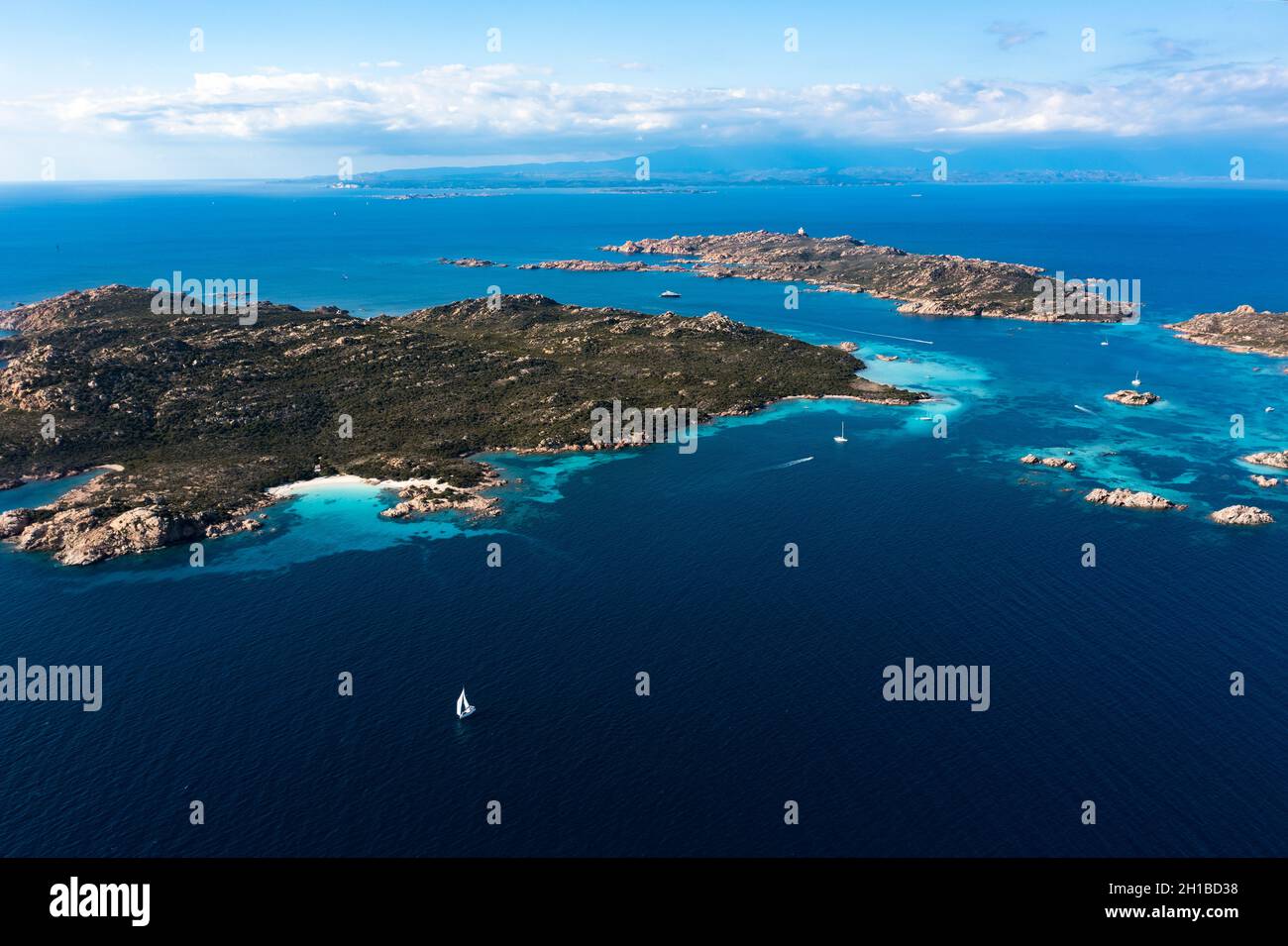 Palau islands from above hi-res stock photography and images - Alamy
