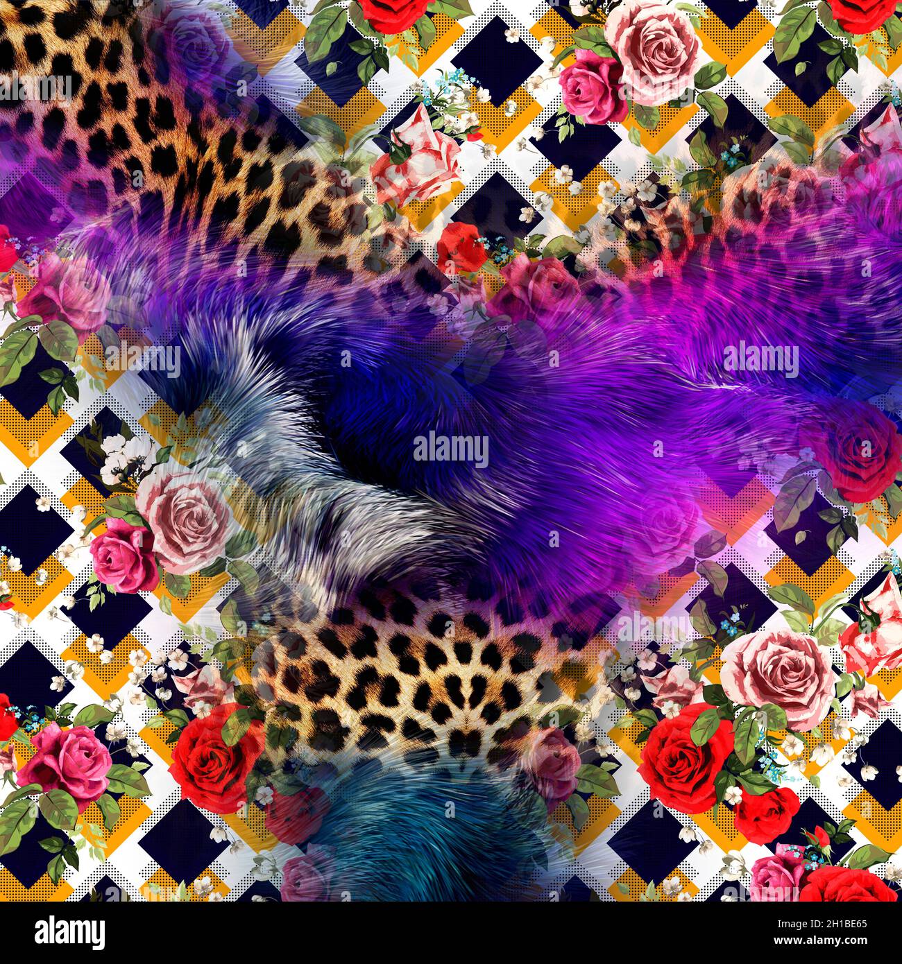 Surface Pattern Studies and Collage Fashion Patterns, textile prints ...